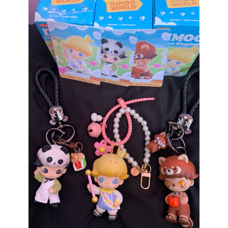 (พร้อมส่งในไทย)ของใหม่แกะกล่อง พวงกุญแจ DIY #popmart #dimoo #52Toys มี ...