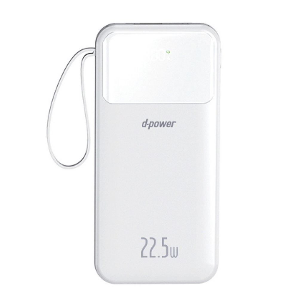 D-power Power Bank 10000 mAh รุ่น GC100 PD (PD ทั้ง Input และ Output ...