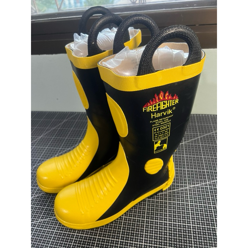 รองเท้าดับเพลิง Harvik รุ่น 9687 แบบมีที่จับ | Shopee Thailand