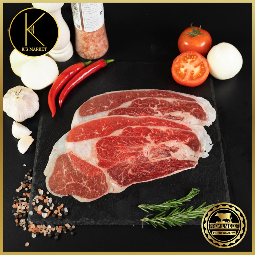 เนื้อพับนอก Gooseneck Round Wagyu A5 (180 -220 กรัมต่อแพ็ค) | Shopee ...
