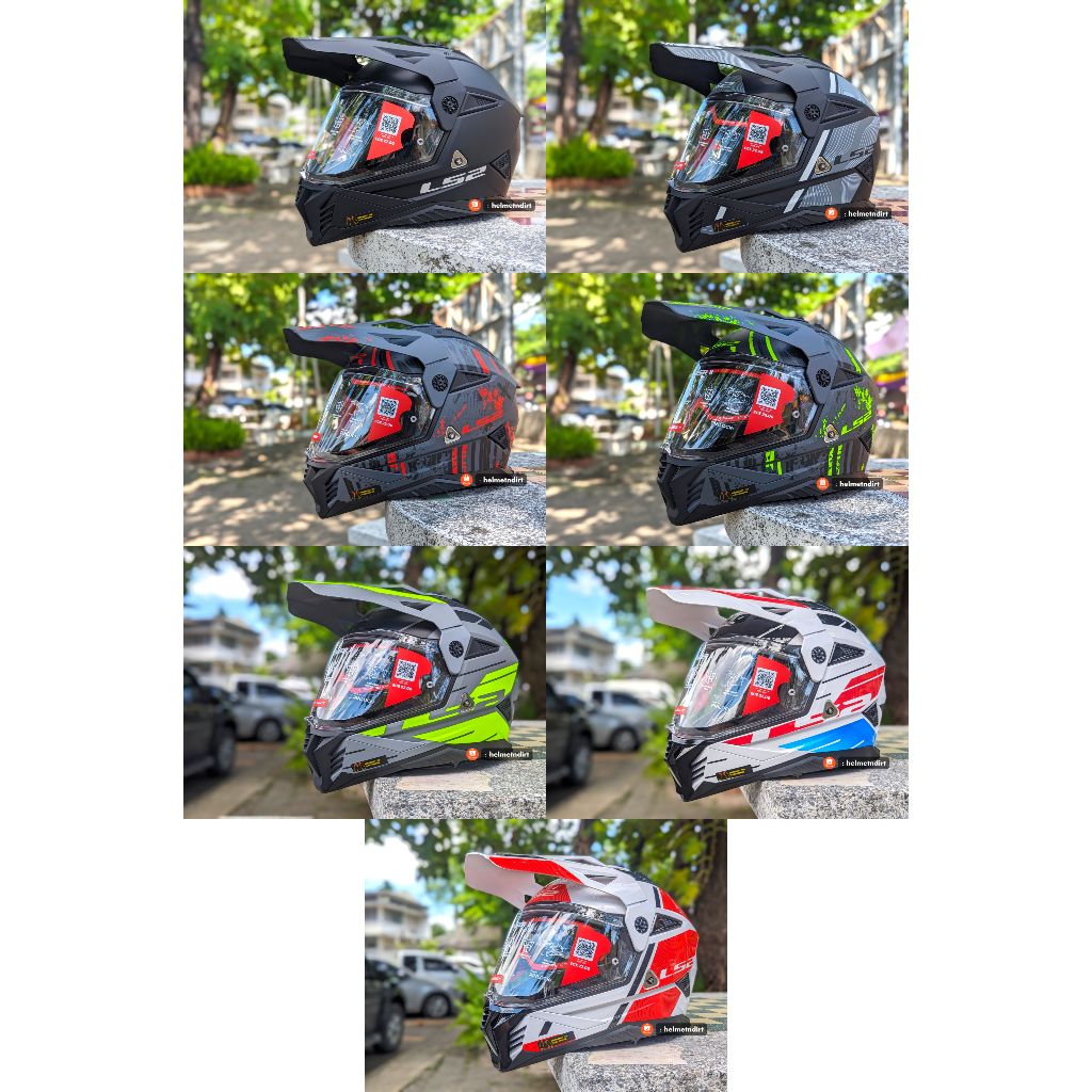 หมวกโมตาด LS2 MX702 PIONEER II (2024) 7สี ไซส์ M L XL XXL | Shopee Thailand