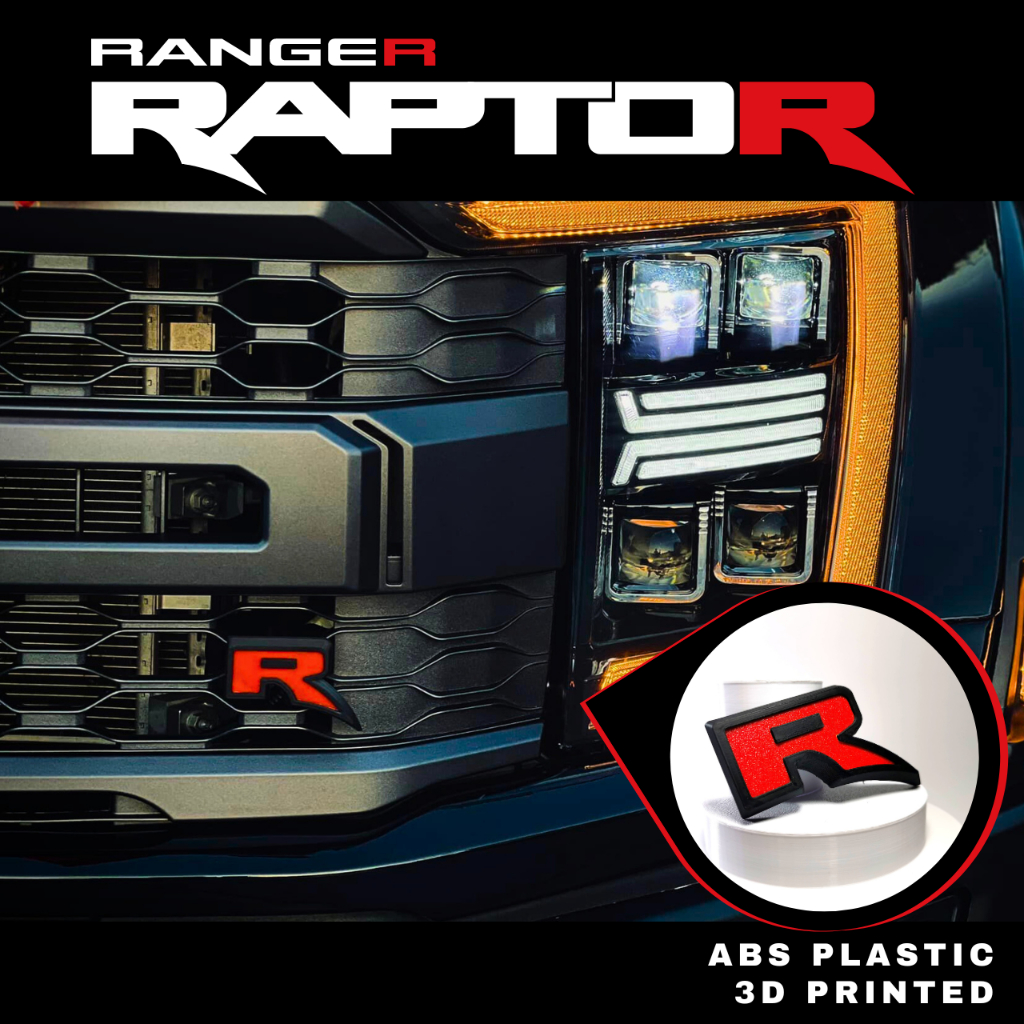 🔥Logo - R โลโก้ตัว R (Ford Raptor) | Shopee Thailand