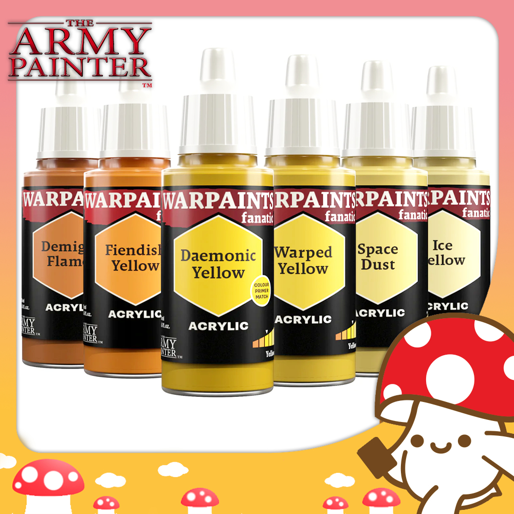 The Army Painter : Warpaint Fanatic - Yellow สีเพนท์โมเดล จาก Kinoko ...