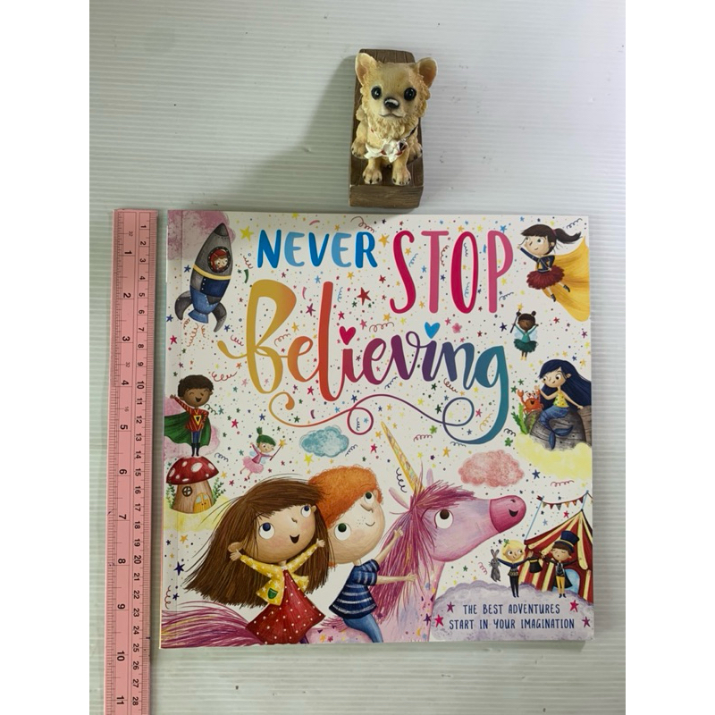 NEVER STOP Believing by Stephanie moss หนังสือภาษาอังกฤษมือสอง (ปกอ่อน ...