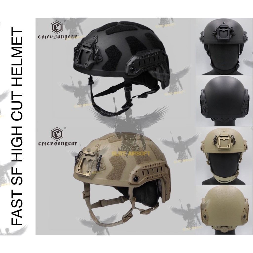 หมวก FAST SF SUPER HIGH CUT ยี่ห้อ Emerson (Emersongear Fast SF Super ...