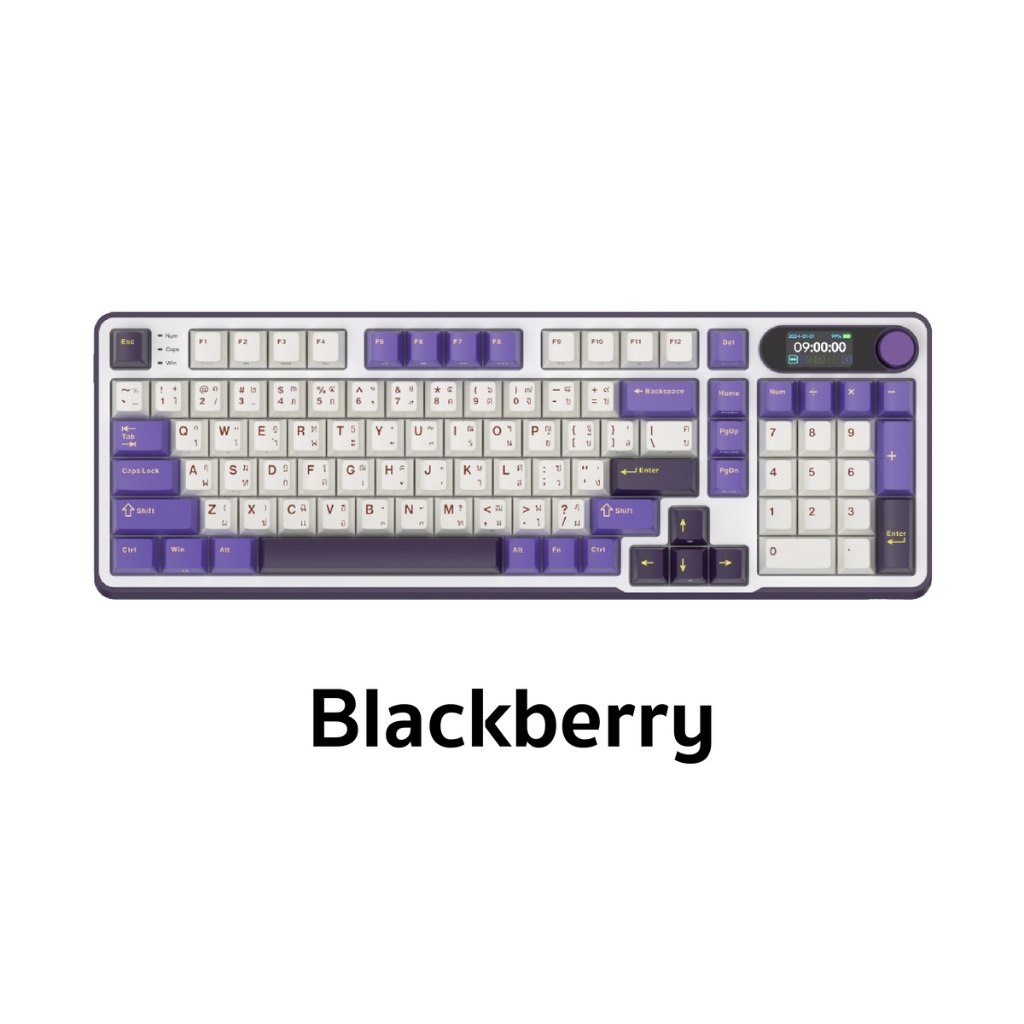 Royal Kludge RKS98 Wireless Mechanical Gaming Keyboard 98% (TH ...
