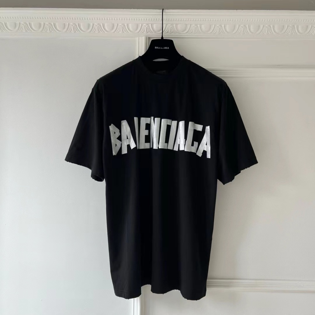 【Blue】เสื้อยืด Balenciaga BB 24SS รูปภาพจริง งานสูงสุด เกรด original แท้ 99% | Shopee Thailand