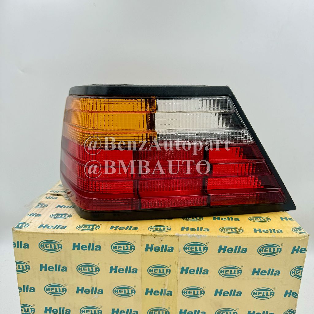 BENZ ฝาไฟท้าย 3สี (ซ้าย) W124 HELLA | MADE IN GERMANY | Shopee Thailand
