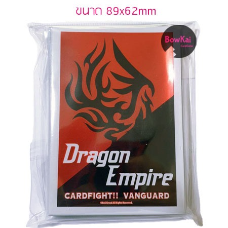 สลีฟ(sleeve) vanguard มือหนึ่ง ติดbushiroad ของแท้ทุกชิ้นและใช้สำหรับแข่งได้ ขนาด 89mm x 62mm ...