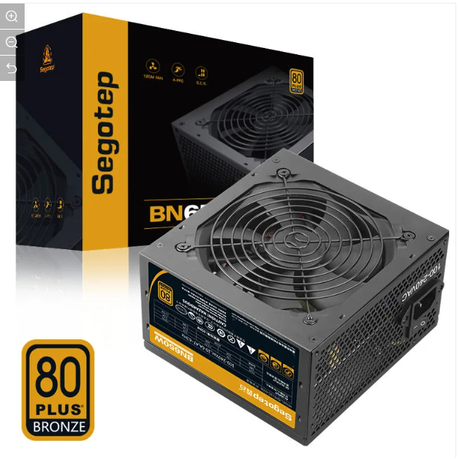 PSU SEGOTEP BN650W - 650W 80 PLUS BRONZE (BLACK) | Shopee Thailand