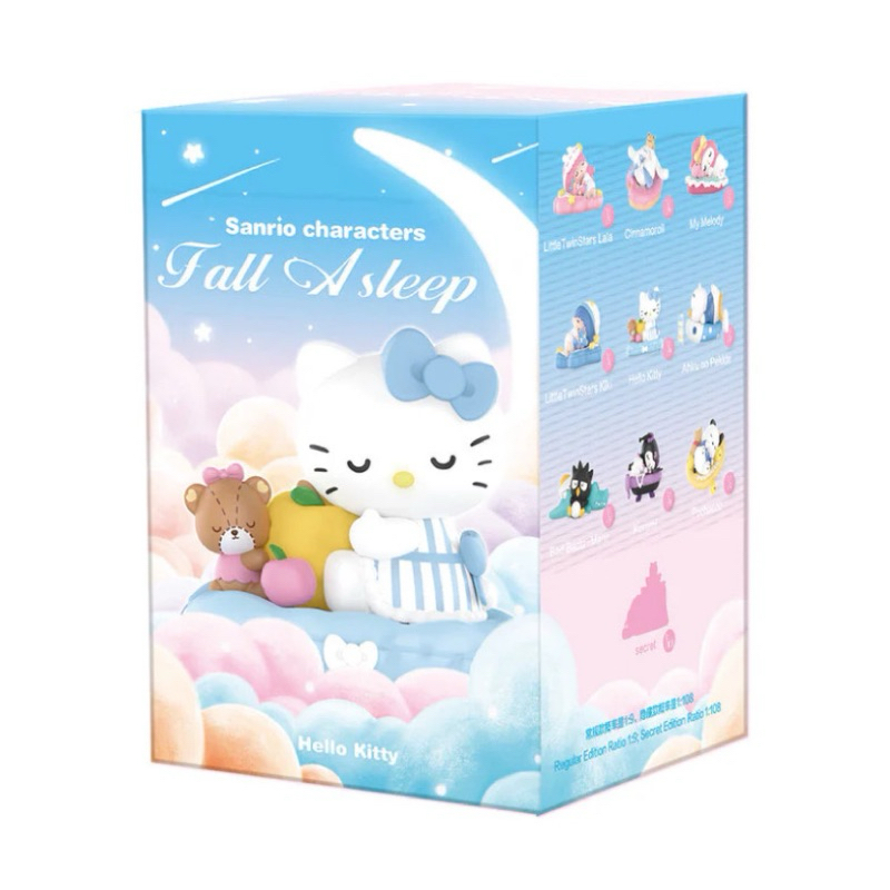 พร้อมส่ง น้อง hello kitty จาก Sanrio Characters Fall Asleep series ...