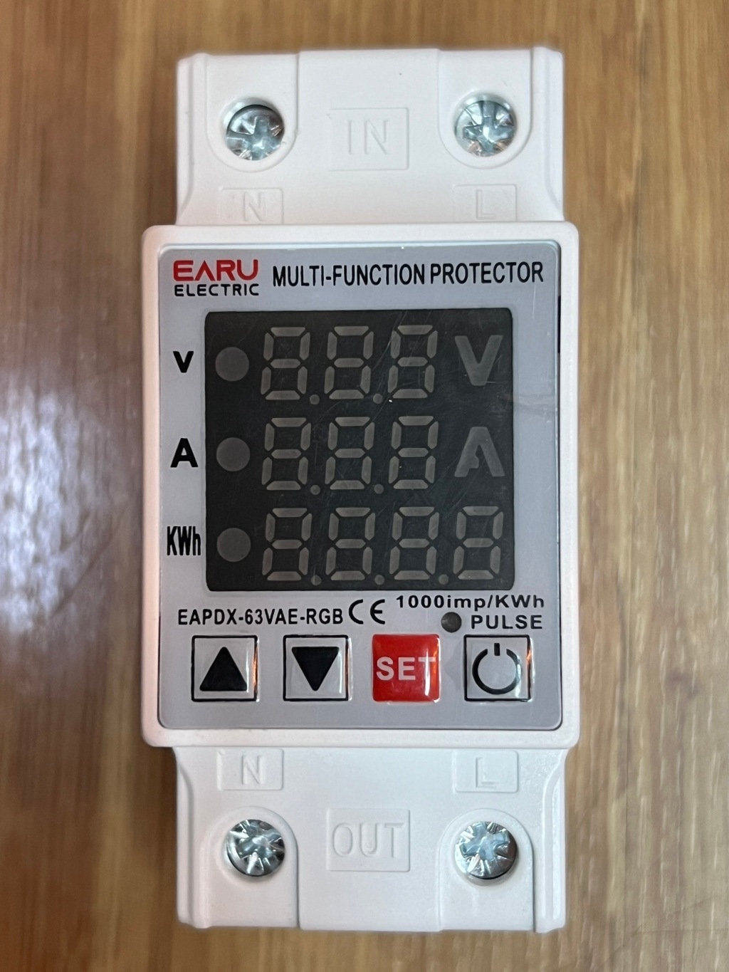63A ชิโนทามเมอร์ Shino timer ตัวป้องกันแรงดันไฟAC ไฟตก ไฟเกิน แสงค่า ...