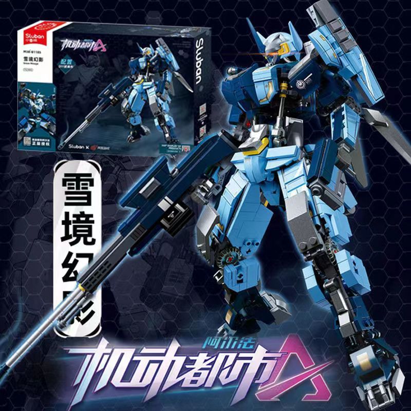 ตัวต่อ หุ่นยนต์ แปซิฟิกSLUBAN PACIFIC RIM SNOW MIRAGE 752 PCS M38-B1185 ...