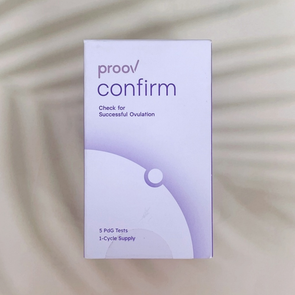 [proov®] Confirm PdG Test Kit 5 Count อุปกรณ์ทดสอบการตกไข่ เพิ่มโอกาส ...