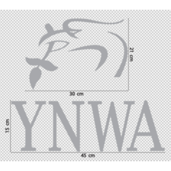 สติกเกอร์ ตัด ไดคัท YNWA ทีม Liverpool FC หรือ รูปหัวหงส์ ทีมฟุตบอลหงส์ ...