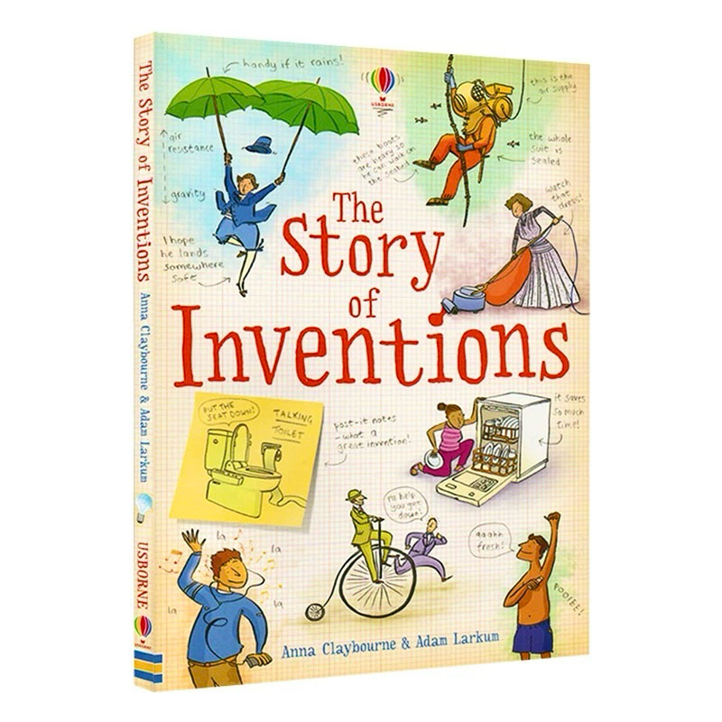 Usborne The Story of Inventions, Ages:8+ (Grade Level 4-6) Soft Cover ...