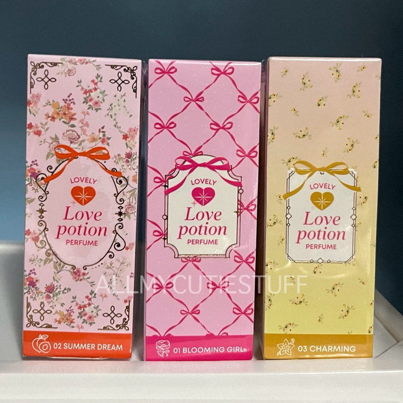 ( พร้อมส่ง ) LOVEPOTION LOVELY PERFUME น้ำหอมเลิฟโพชั่นเลิฟลี่ น้ำหอมซ้อก้าด BUDDY | Shopee Thailand