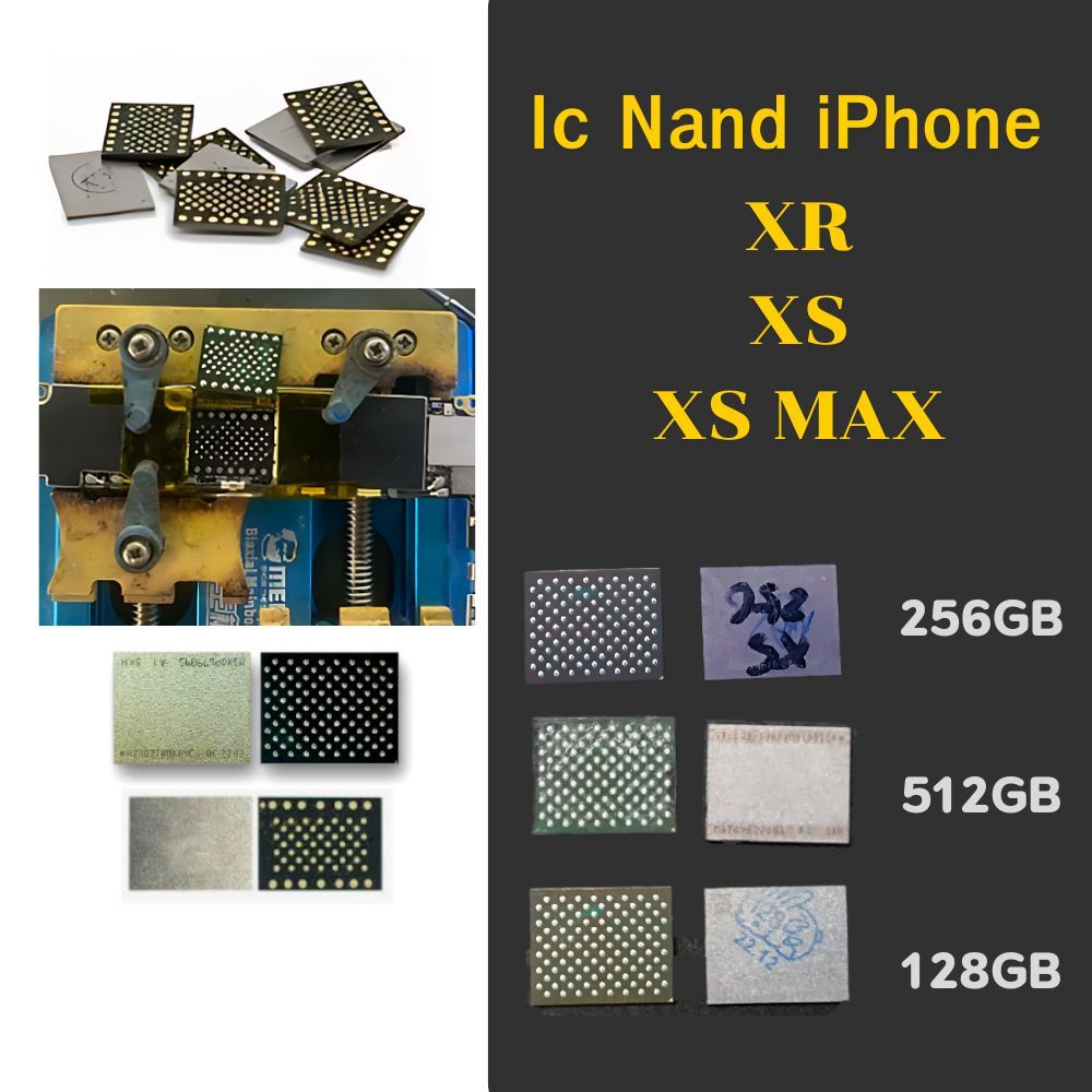 ic Nand For iPhone XR, XS, XS MAX สำหรับช่างซ่อม | Shopee Thailand