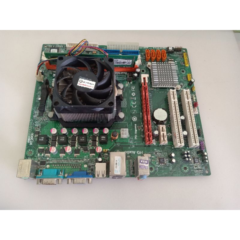 เมนบอร์ด ECS MCP61M-M3(V1.0A) DDR 3 + CPU AMD Athlon (tm) + แรม 8 GB. | Shopee Thailand