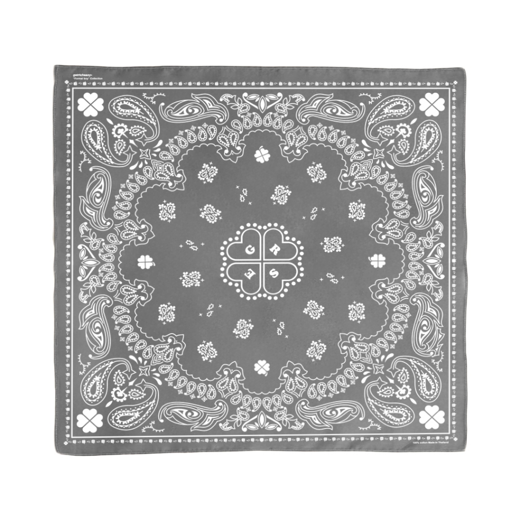 Bandana Paisley Gray | Shopee Thailand