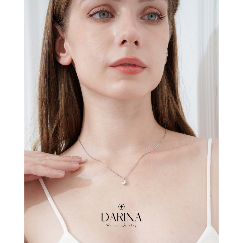 Danika Necklace สร้อยคอ Darina Jewelry DRN0010 พร้อมกล่องเครื่องประดับ เขียนการ์ดได้ | Shopee ...