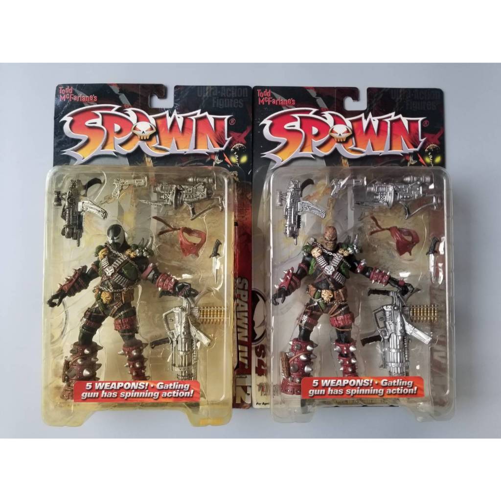 [VINTAGE RARE] McFARLANE Toy's 1998 : SPAWN SERIES 12 : SPAWN IV (MASK ...
