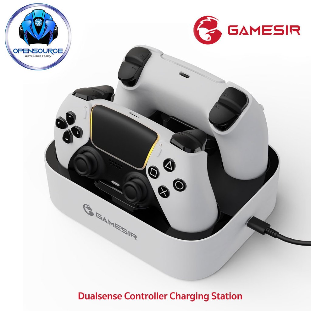 [พร้อมส่ง]Gamesir: แท่นชาร์จ จอย PS5 Dualsense Controller Charger ...
