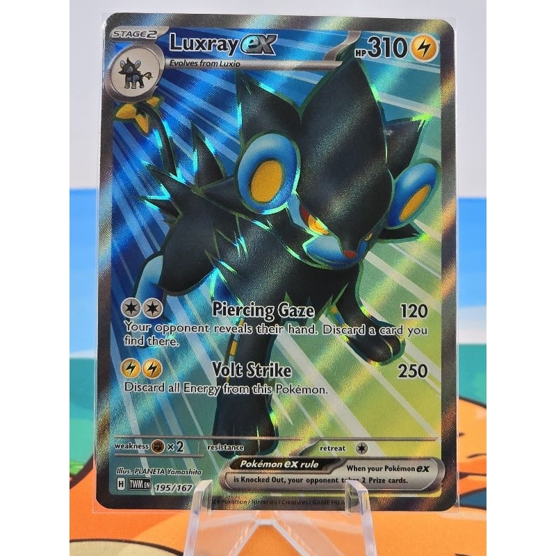 Pokemon Card "Luxray EX Full A 195/167" ENG Twilight Masquerade ...