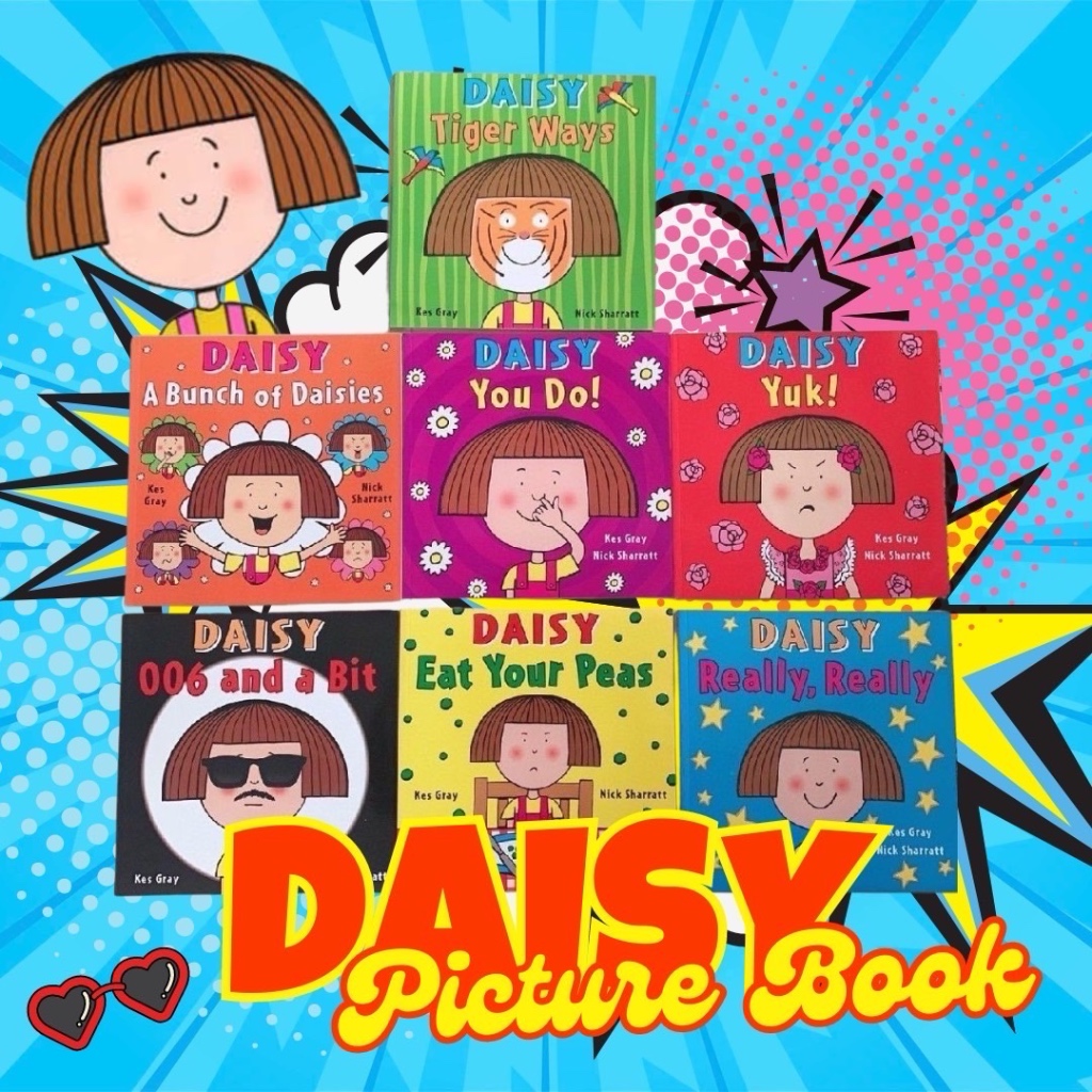 หนังสือชุด Daisy (Picture book) ชุด 7 เล่ม นิทานภาพ หนังสือเด็กภาษา ...