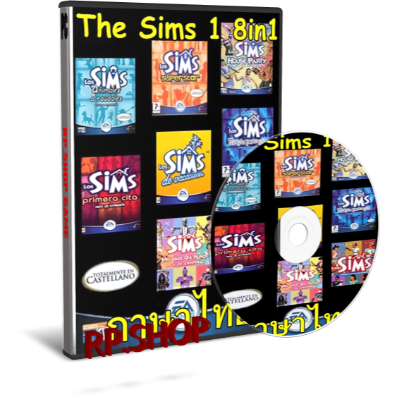 แผ่เกมคอม PC - The Sims 1 รวม 8 in 1 ภาษาไทย | Shopee Thailand