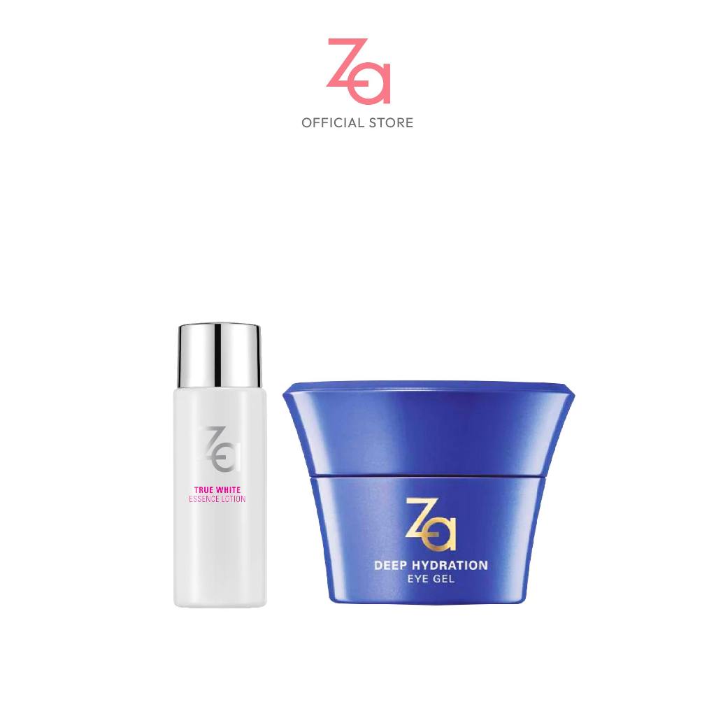 [เซตกู้ผิวหมอง] Za True White Essence Lotion 30ml. + Za Deep Hydration ...
