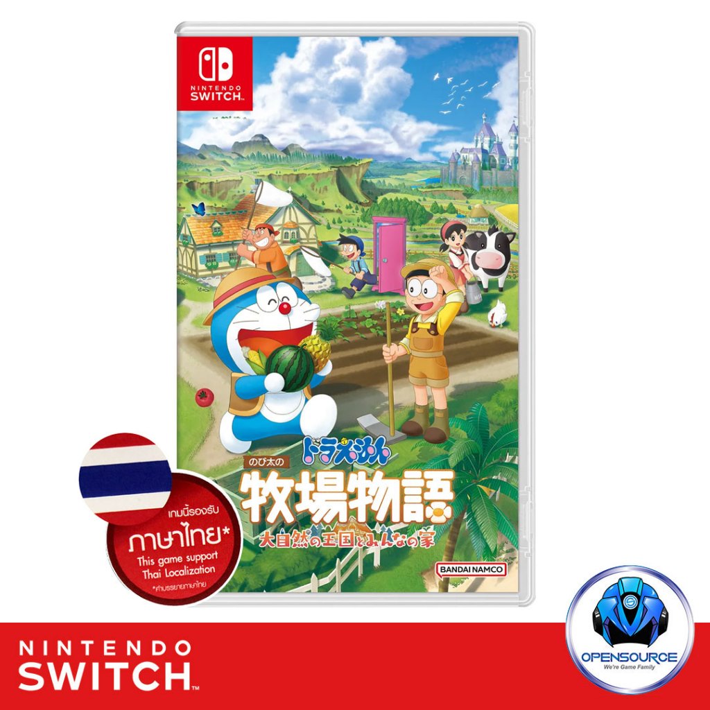 [ปกไหนก็เหมือนกันมีไทยครับ]Nintendo: Doraemon: Story of Seasons Friends ...