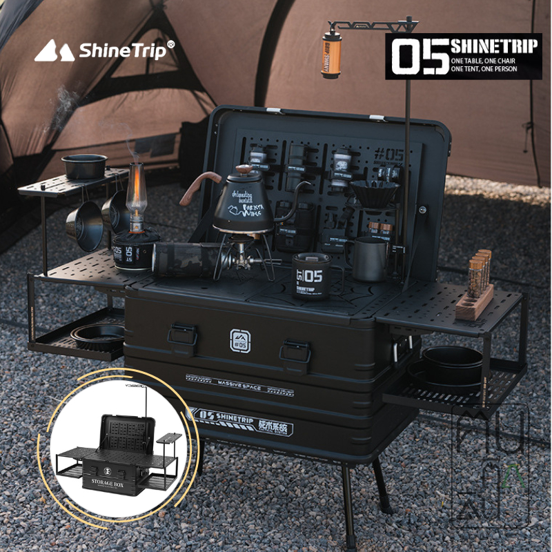 กล่องเก็บอุปกรณ์แค้มป์ปิ้งอเนกประสงค์【Shinetrip 05 Series IGT Modular ...