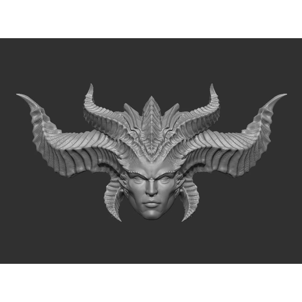 Diablo 4 Lilith - Headsculpt for Action Figures 3D print model | Shopee ...