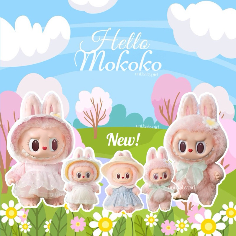 พร้อมส่งในไทยทั้งV1&V3🎀 ลด30% 1พัน [MOKOKO] POP mart Labubu Doll ...