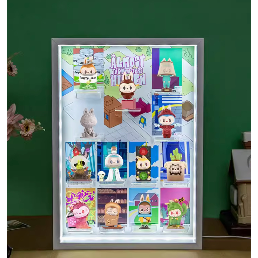 Light box The Monster Labubu (กล่องโปสเตอร์ LED สำหรับLabubu) | Shopee ...