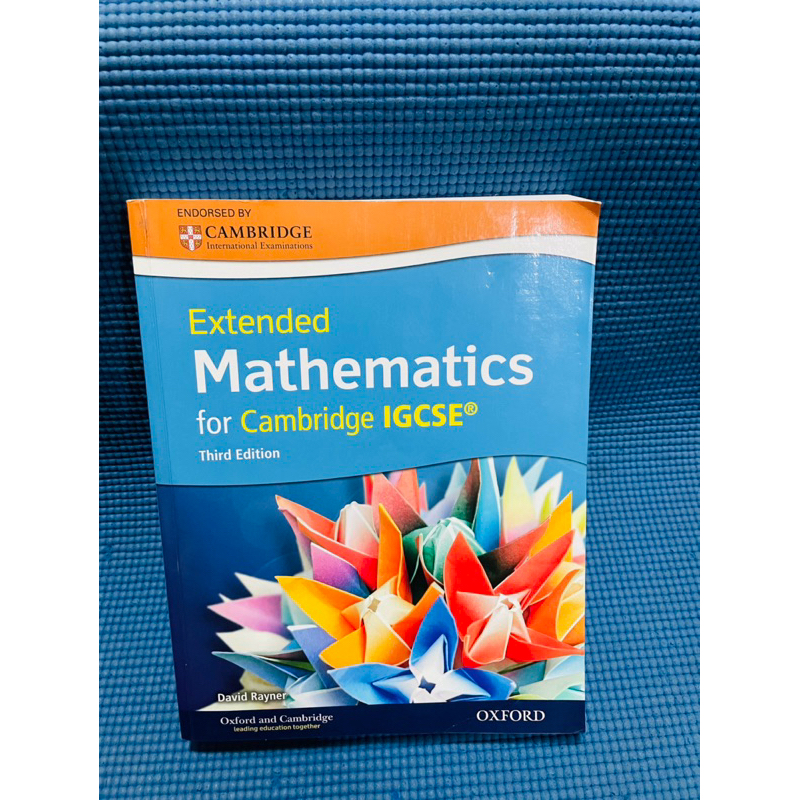 Oxford Extended Complete Mathematics Cambridge IGCSE💥จด 8p | Shopee ...