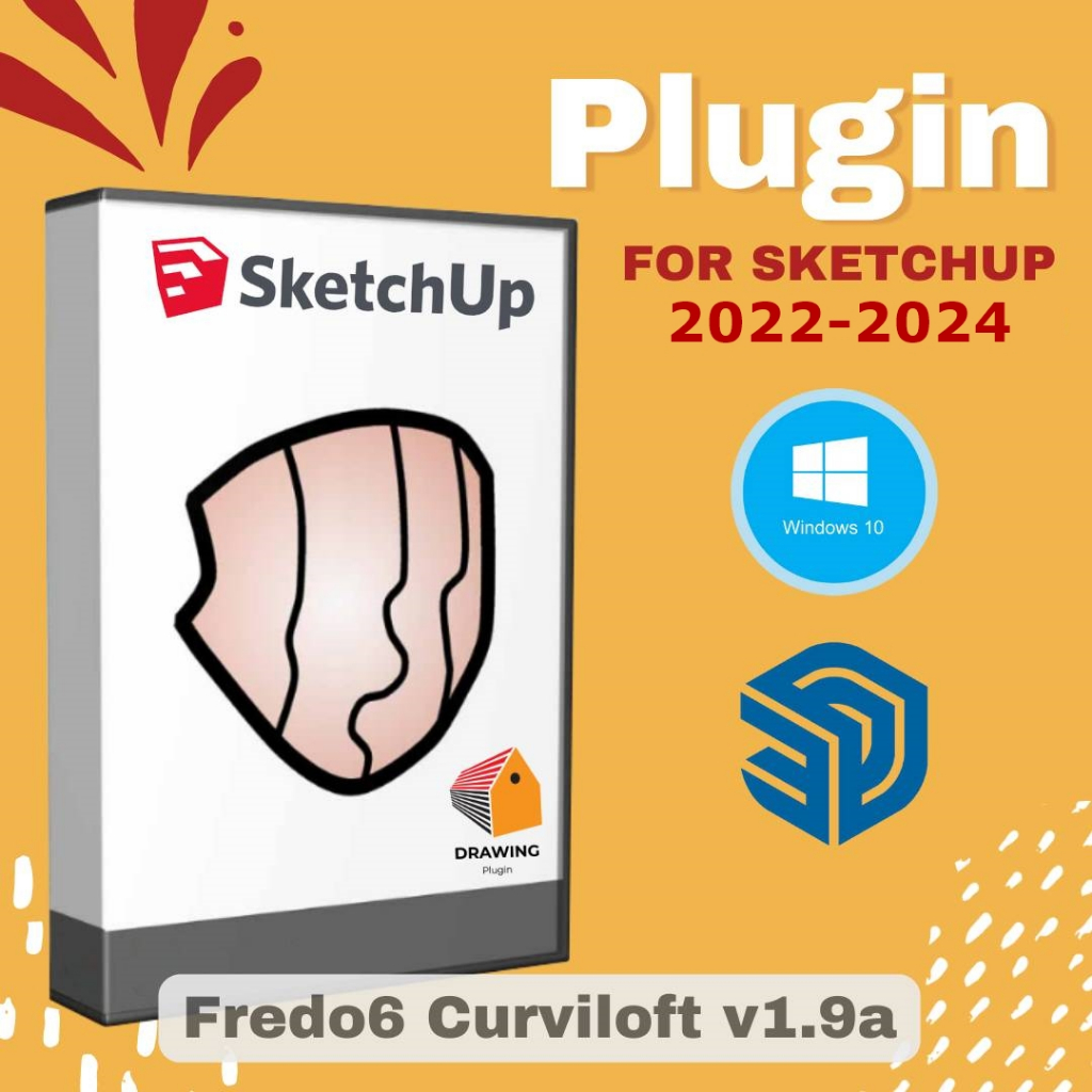 Fredo6 Curviloft v1.9a ( ปลั๊กอินสร้างพื้นผิวจากรูปทรง ) | 2022-2023 ...