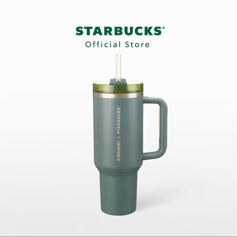 แก้ว Starbucks Stainless Steel Ash STANLEY Cold Cup 40oz. ทัมเบลอร์ ...