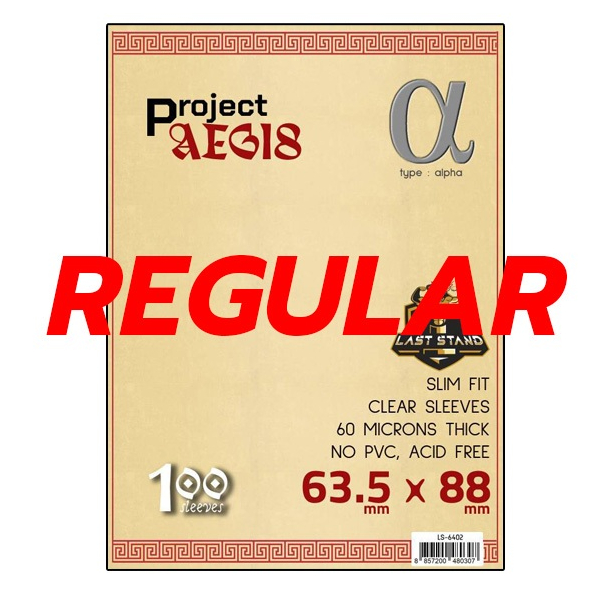 [Project Aegis] Clear Sleeves / Outer Sleeves - ซองใสคลุมการ์ด / คลุมสล ...