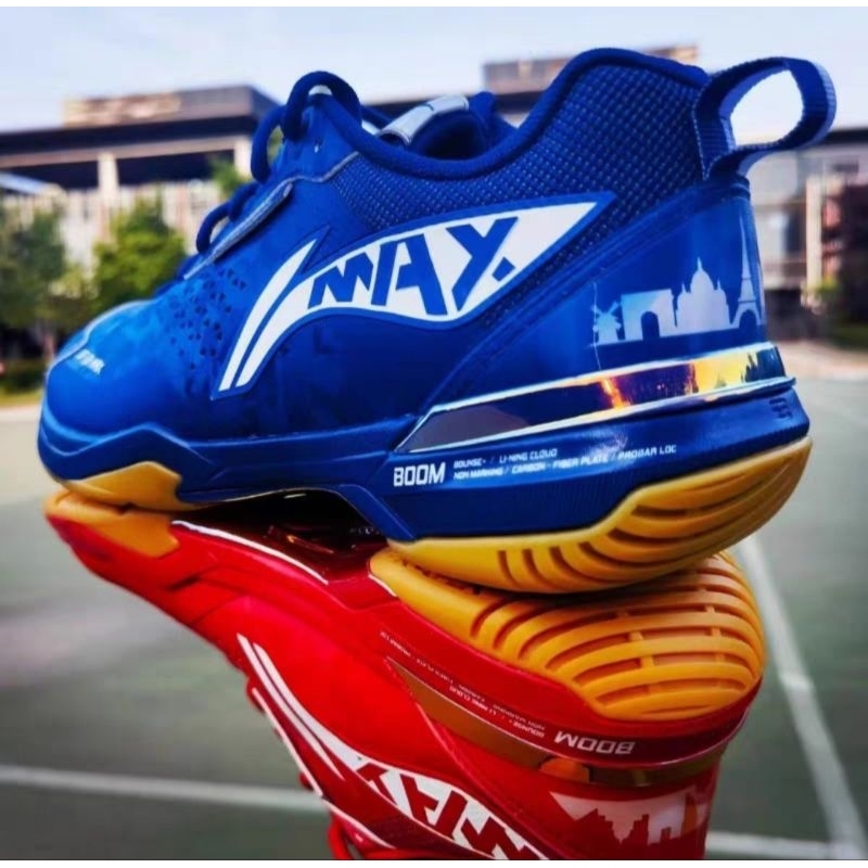 🛒(พร้อมส่ง/รุ่น Olympic/ขนาด 43/27cm.) รองเท้าแบด Li-Ning Badminton ...