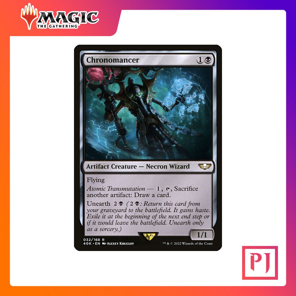 [MTG] Chronomancer - Warhammer 40,000 [40K] [BLACK] [RARE] [NORMAL] [ENG] (Magic the Gathering ...