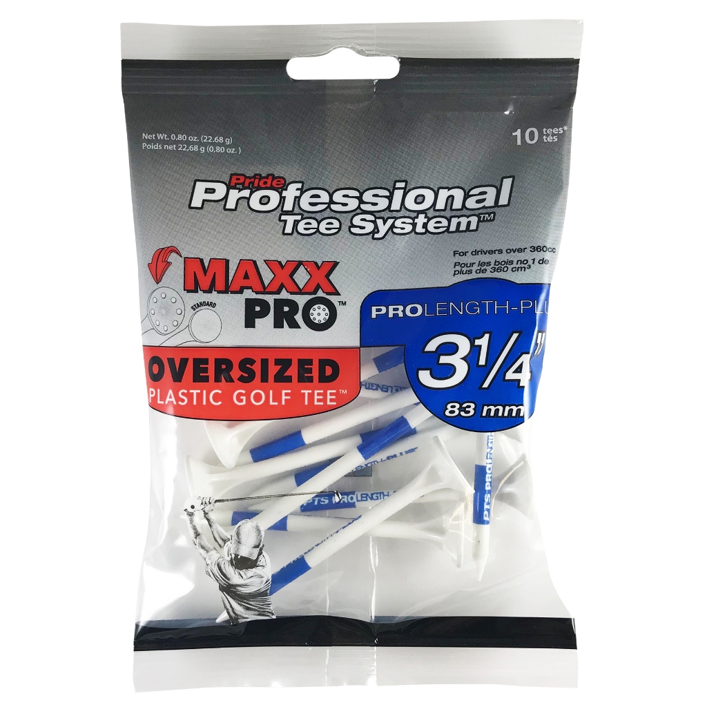 Tee Pride Golf Tee® Maxx Pro™ Oversized Golf Tee™ ที่ตั้งลูกกอล์ฟ (10 ...