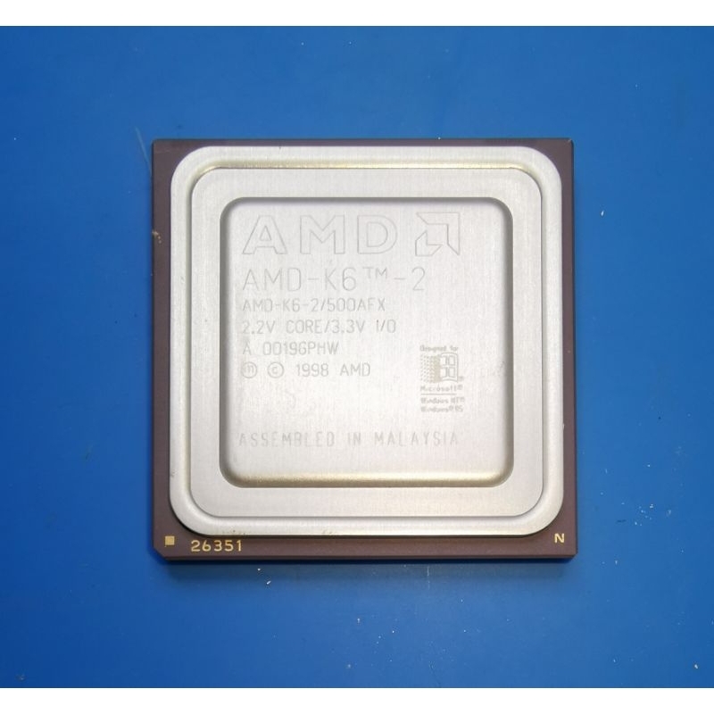 ซีพียู CPU AMD K6-2/500MHz 500AFX Socket Super 7 | Shopee Thailand