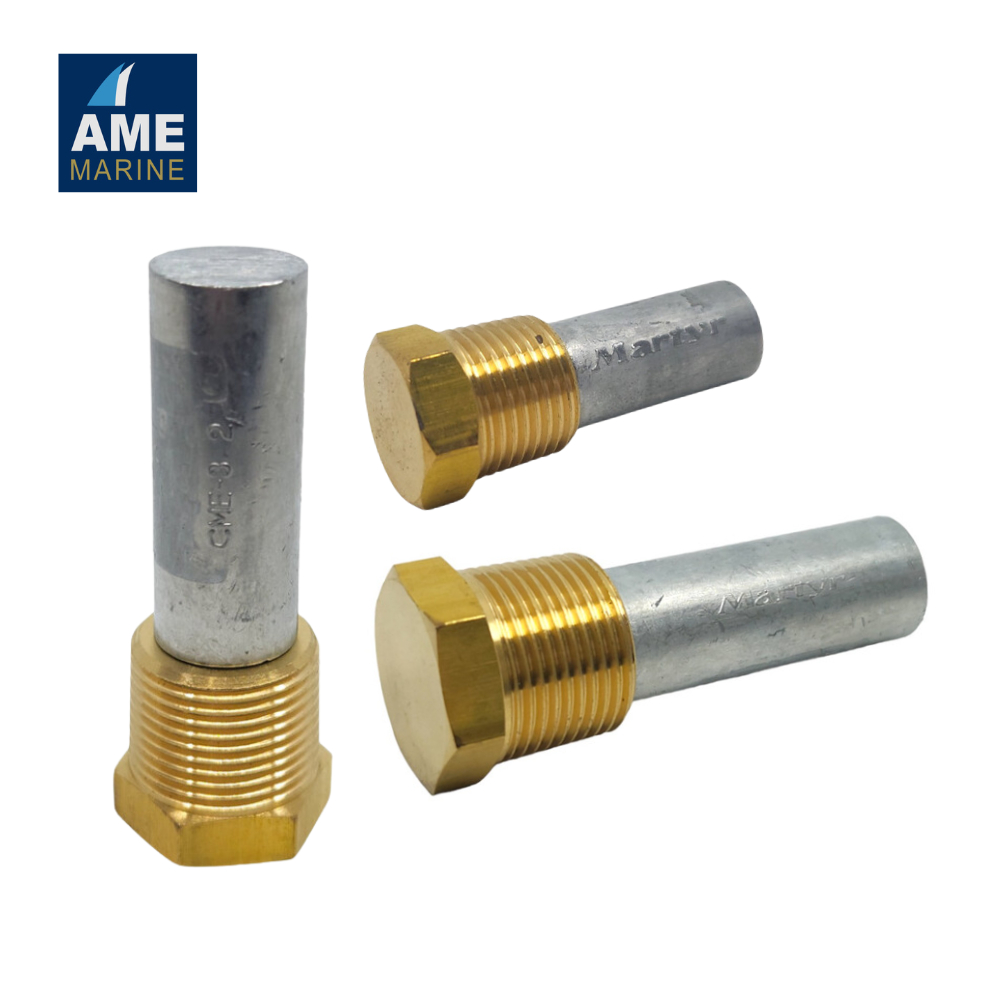 Engine Cooling System Anodes Replacement CMEZ ซิงค์ปากกา 1/4" 3/8" 1/2 ...