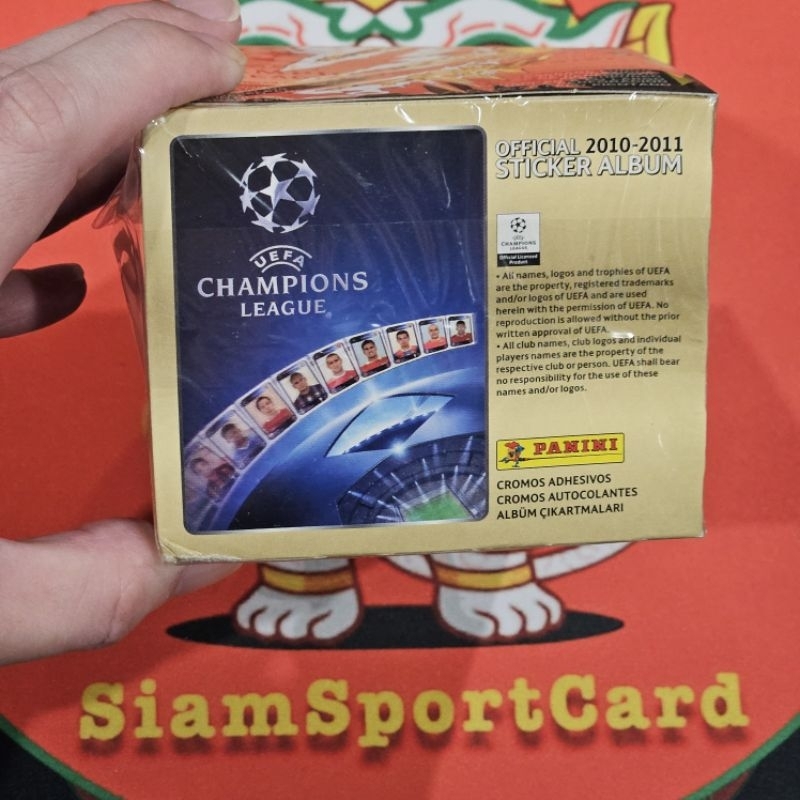 กล่องสติ้ก เกอร์ Panini UCL 2010-11 (1Box = 50pack ) | Shopee Thailand