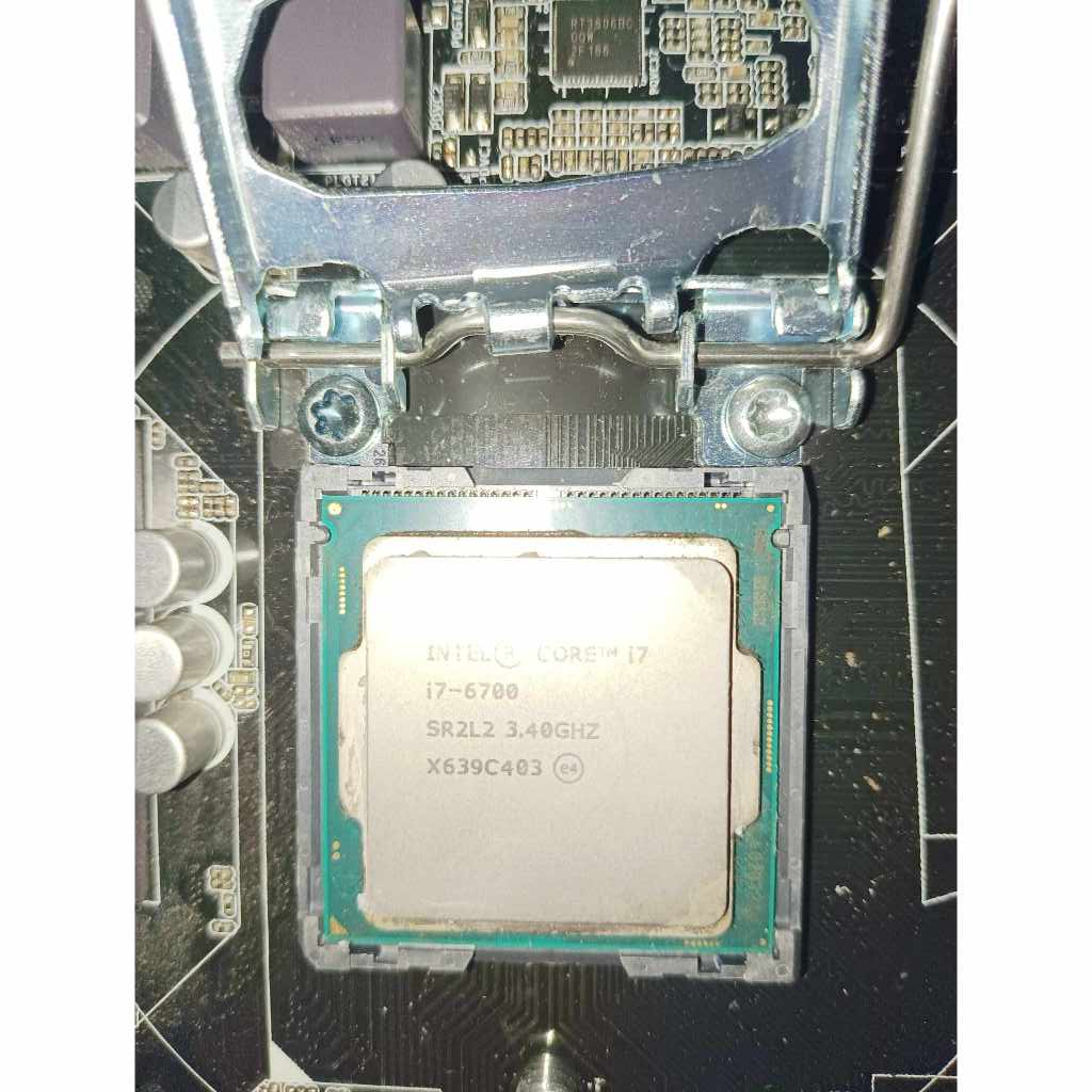CPU Intell Core i7-6700@3.40ghz Gen6 4C8T+ซิงค์พัดลม CPU(ฟรี!! ซิลิโคลน ...