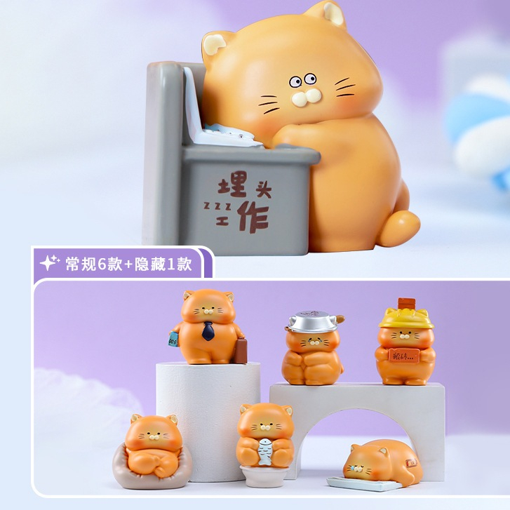 [พร้อมส่ง]กล่องสุ่ม น้องแมว Meow Tuanzi รุ่น Work Diary น่ารักมาก เพื่อ ...