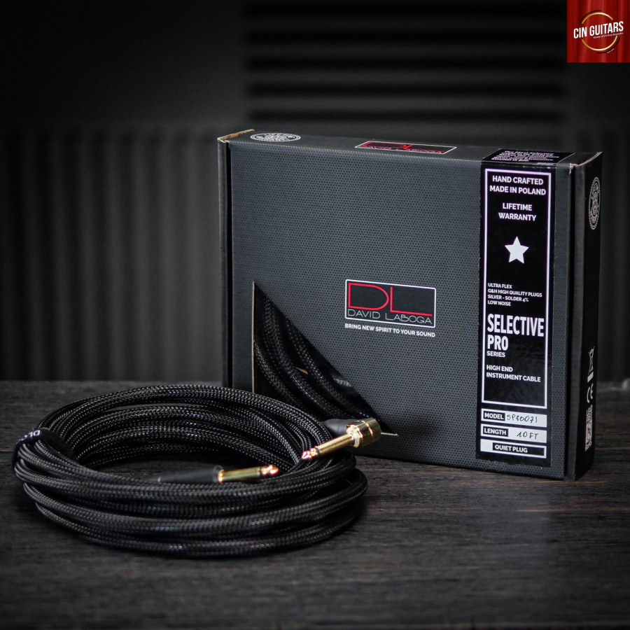 David Laboga Cables "Selective Pro"สายแจ็คกีตาร์ระดับ Boutique Hi-End ...