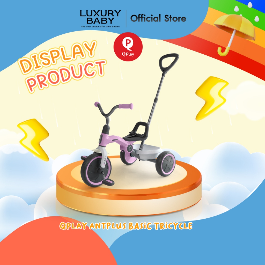 【Display Product : สินค้าตัวโชว์】Qplay Ant Plus Basic Tricycle จักรยาน 3 ล้อ ขั้นพื้นฐาน ...